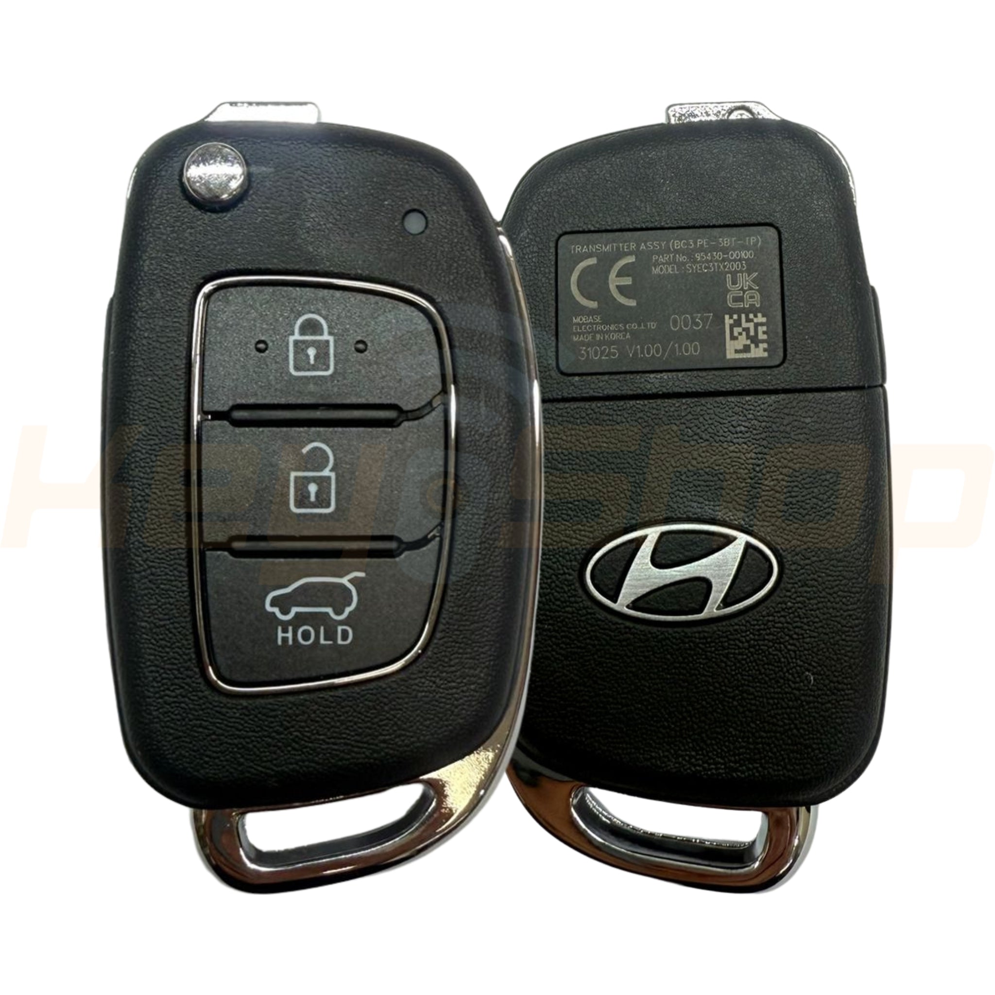 2023+ Hyundai i20 / Bayon Flip Remote Key | ID8A | 3-Buttons | KK12