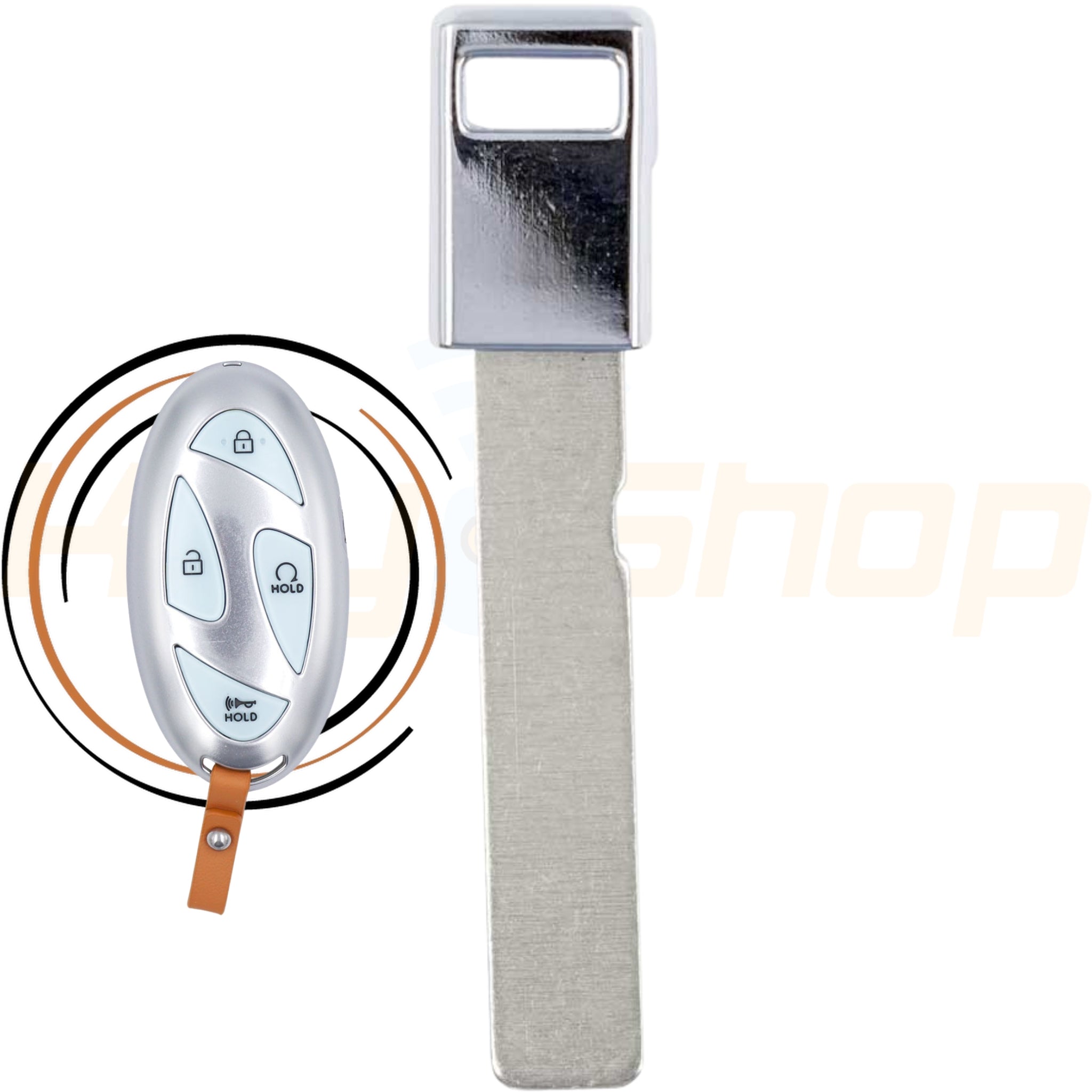 Emergency Key Blade / Hyundai 2023+ / KK12 / 81996-AA540 (OEM)