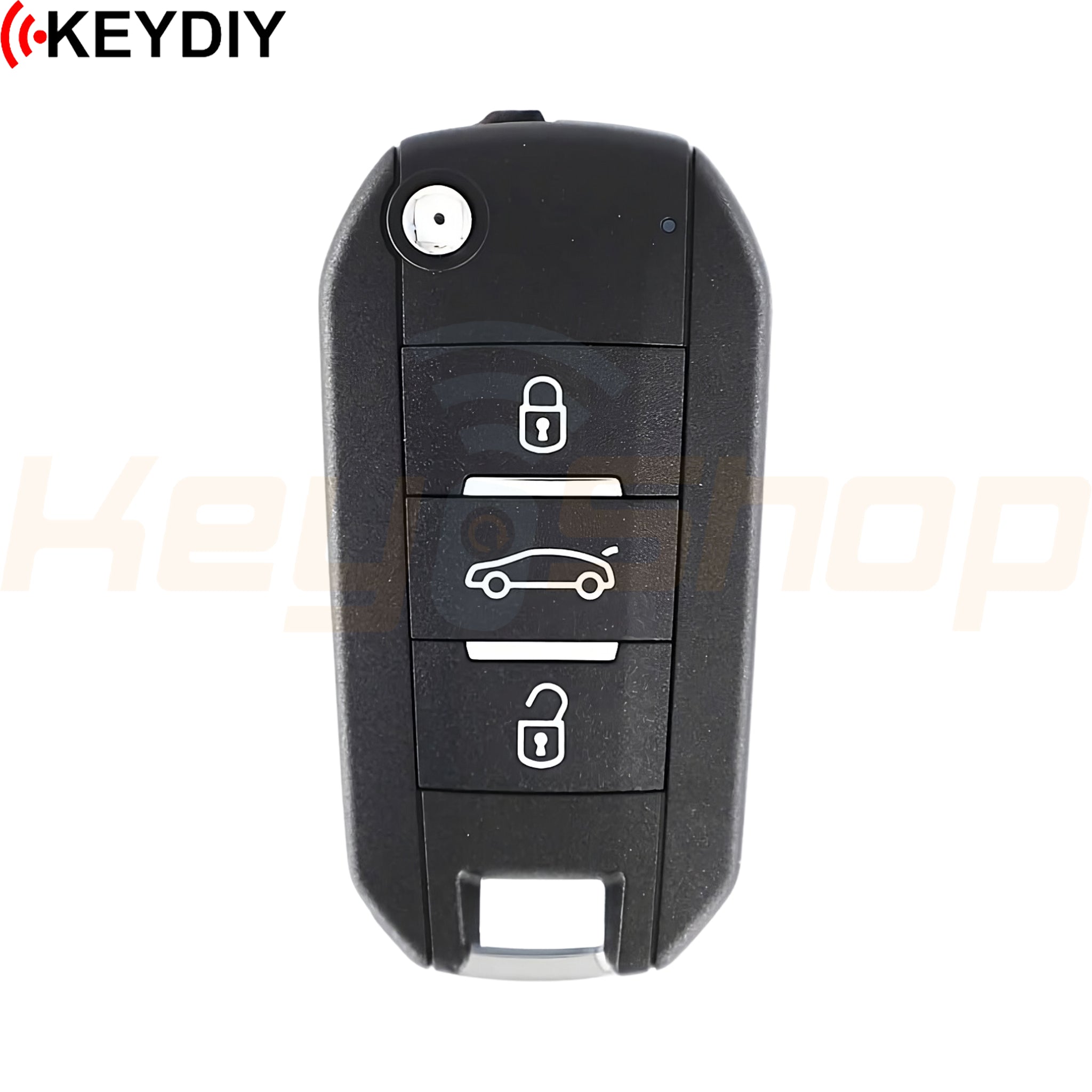 KeyDIY Citroen / Peugeot-Style Wireless Universal Flip Remote Key | 3-