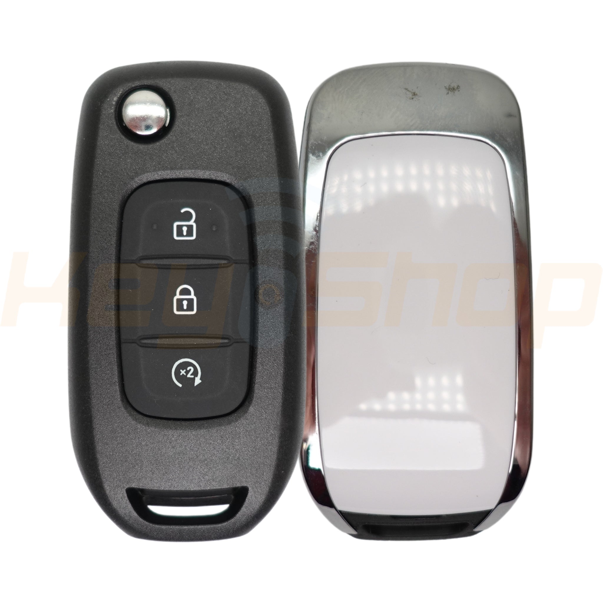 2016+ Renault Kadjar Flip Remote Key | ID4A | 3-Buttons | VA2 | 433MHz