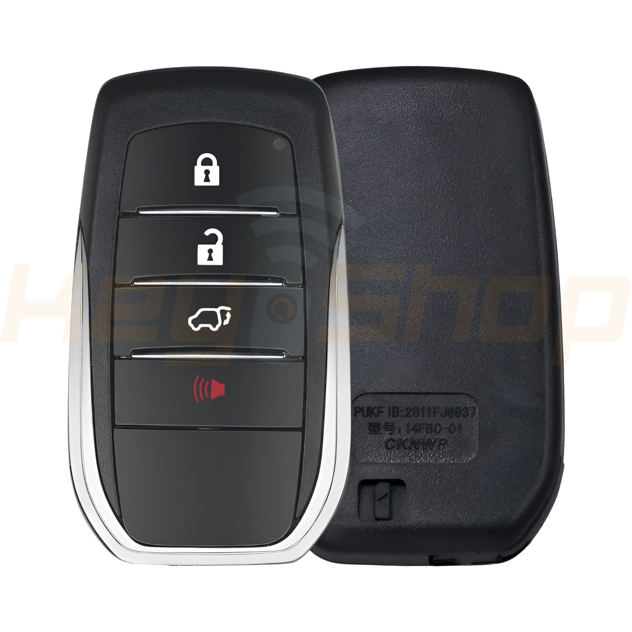 2022+ Toyota Rav4 Smart Key | ID8A | 4-Buttons | TOY2 | 433MHz (Afterm