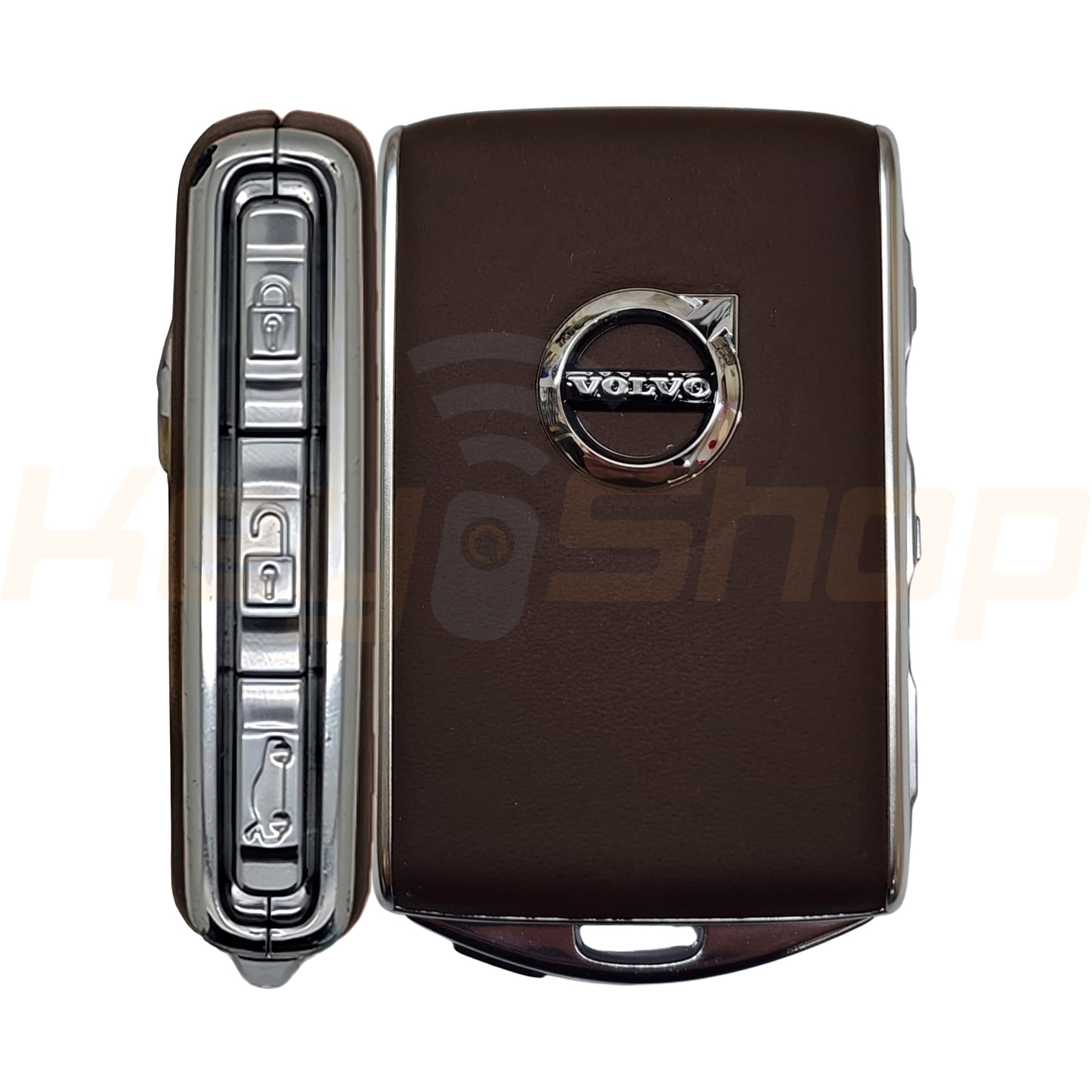 2017+ Volvo XC60 / XC90 / S60 / S90 Smart Key Brown Leather | ID8A | 4