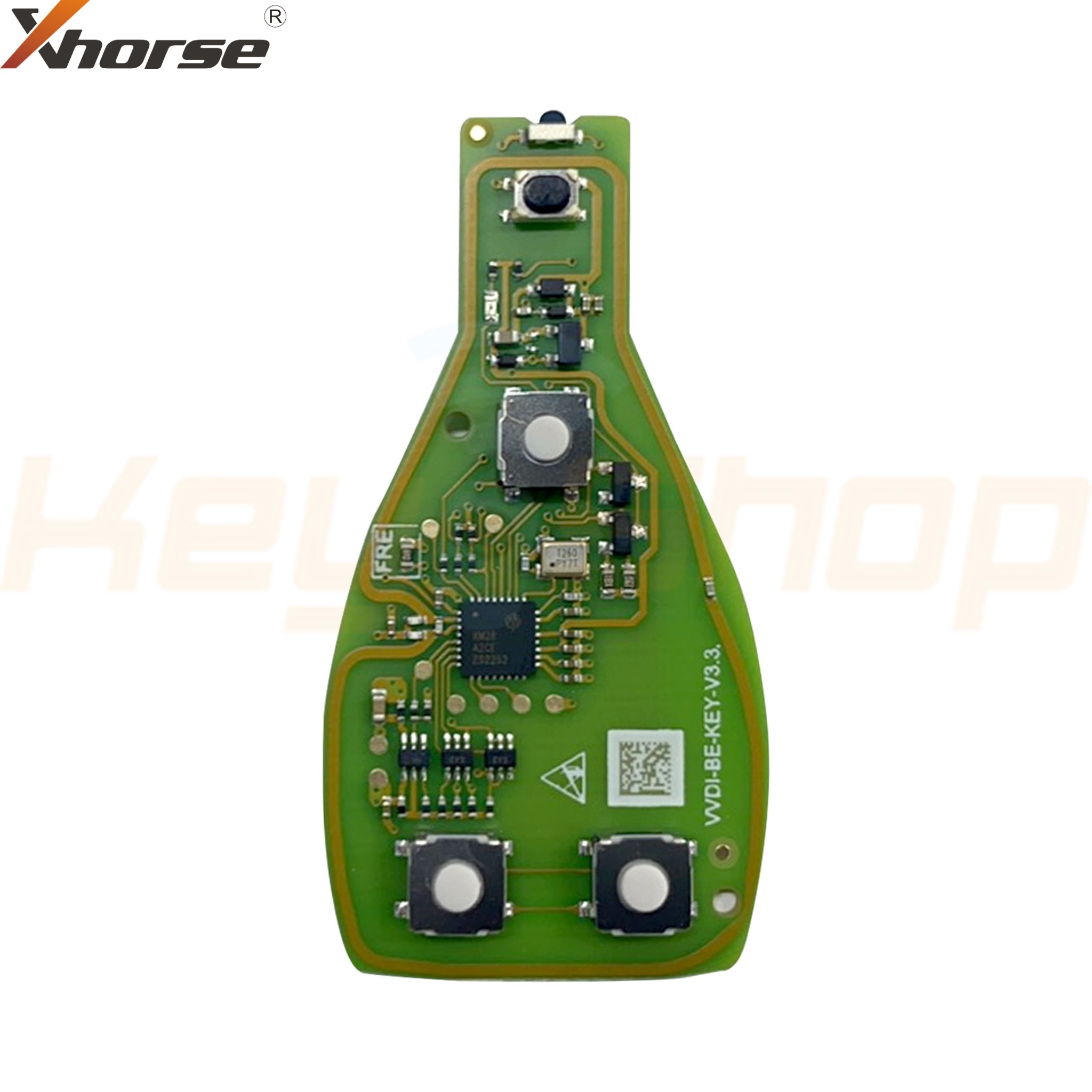 Mercedes Smart Key Keyless-Go "PCB Only" | 4-Buttons | FBS3 | 315/434M